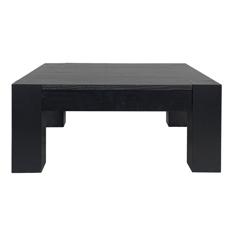 Latitude Run® Carsjen Chunky Leg Squared Coffee Table & Reviews | Wayfair